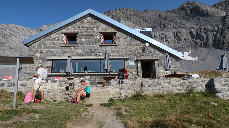 Cabane Rambert, randonnée d'été en dessus d'Ovronnaz